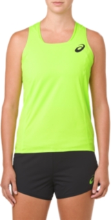 W'S SINGLET | Women | HAZARD GREEN | notdisplayed | ASICS UK