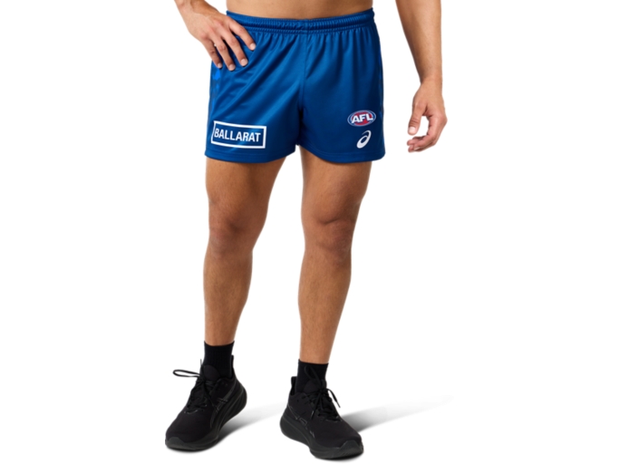 WESTERN BULLDOGS REPLICA TRAINING SHORT | Men | Deep Marine | Mens AFL ...