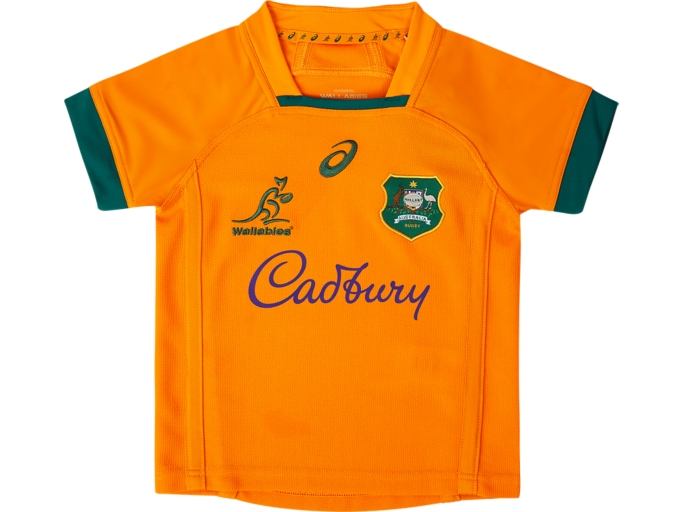 Unisex WALLABIES REPLICA HOME JERSEY INFANTS | Wallabies Gold | Kids ...