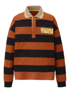POLO TOP|BROWN/BLACK|Onitsuka Tiger 대한민국
