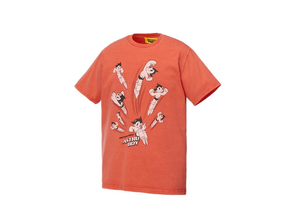 Onitsuka Tiger WASHED GRAPHIC TEE RED 2183B516 Onitsuka Tiger WASHED GRAPHIC TEE RED 2183B516