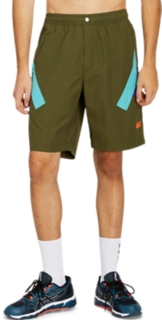 Men's WOVEN SHORT | Smog Green | Shorts | ASICS Australia