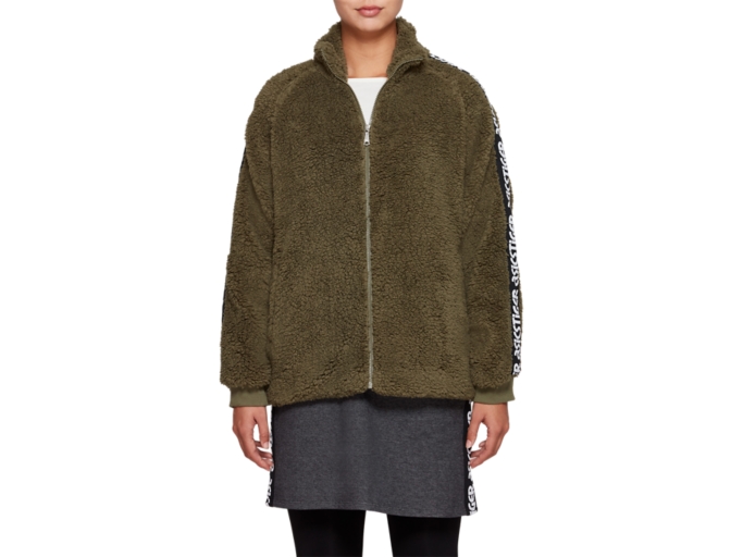 Boa Jacket | Mantle Green | Jackets & Outerwear | ASICS