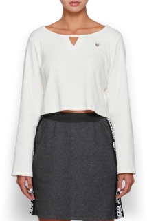 Women's Long Sleeve Top | Cream | Long Sleeve Shirts | ASICS