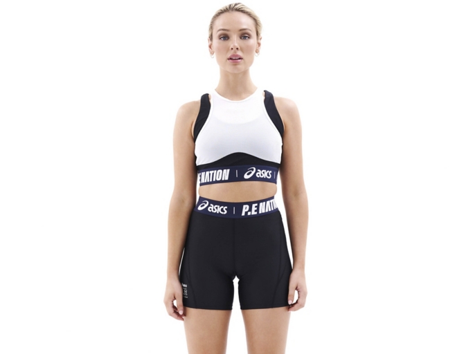 P.E NATION X ASICS SANO SPORTS BRA | Women | Black | Womens Sports Bras ...