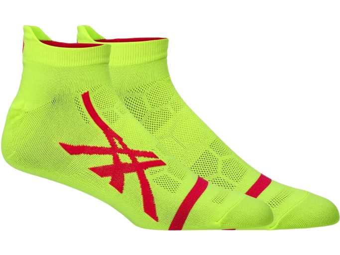 LIGHT SINGLE TAB | Unisex | SAFETY YELLOW/PINK GLO | Unisex Socks ...