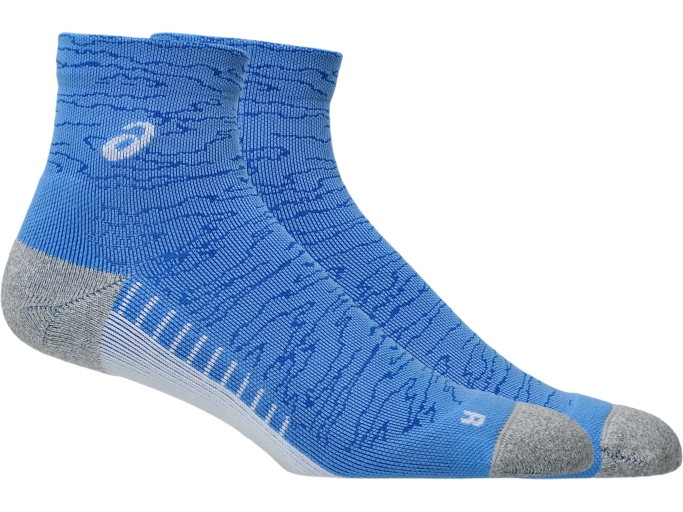 PERFORMANCE RUN SOCK QUARTER | Unisex | Blue Coast | Calzini unisex ...