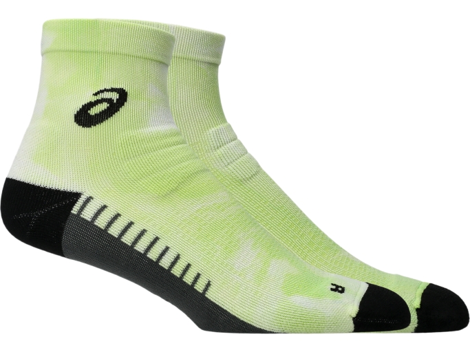 PERFORMANCE RUN QUARTER SOCK | Unisex | Lime Green | Unisex-sokker ...