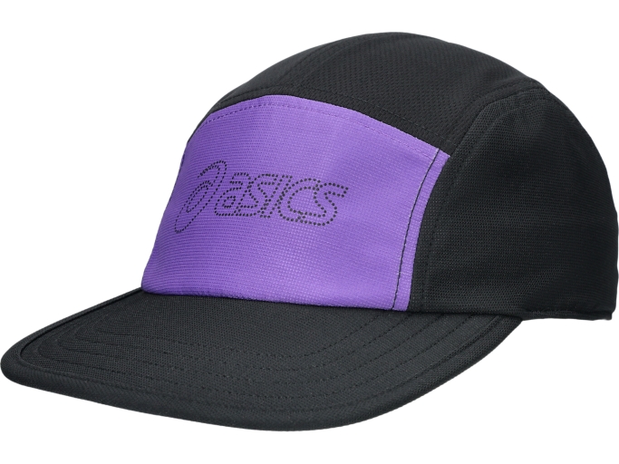 PERFORMANCE RUN 5 PANEL CAP | Unisex | PERFORMANCE BLACK/EDO PURPLE ...