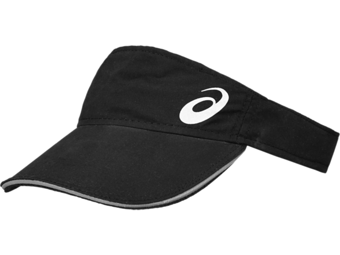 RUNNING VISOR | Unisex | Performance Black | Headwear | ASICS Australia