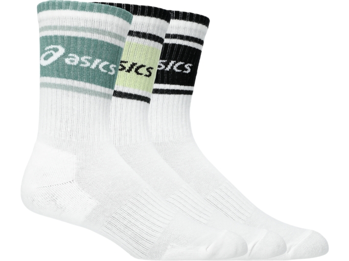3 PACK ASICS LOGO CREW SOCK | Unisex | Multi | Accesorios unisex ...