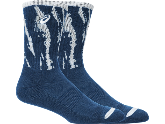 GRAPHIC CREW | Unisex | MAKO BLUE | Unisex Socks | ASICS Philippines