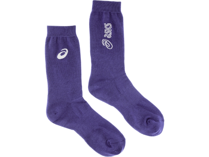 LOGO SOCKS | Unisex | Purple | Socks | ASICS United States