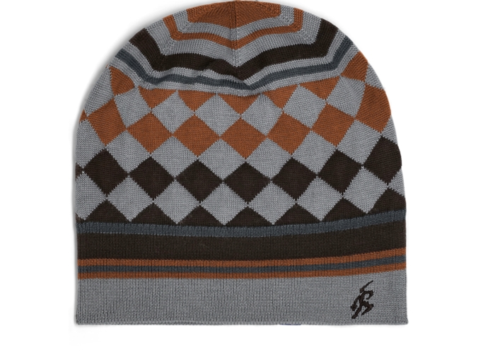 AQUIFOLIA KNIT HAT | Unisex | Mist / Rust | Hats & Headwear | ASICS ...