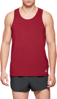 MEN'S Singlet | Chili Flake/Speed Red | Sleeveless Shirts | ASICS
