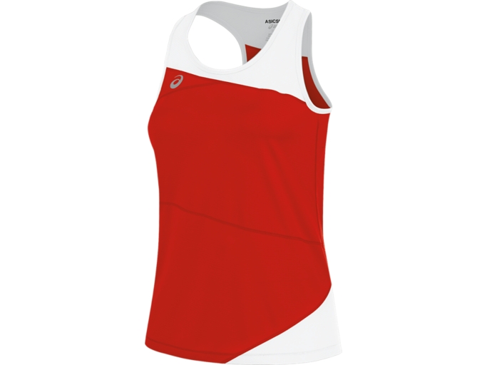 Gunlap Singlet | Red/White | Sleeveless Shirts | ASICS