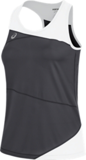 Gunlap Singlet | Steel Grey/White | Sleeveless Shirts | ASICS