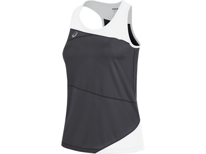 Gunlap Singlet | Steel Grey/White | Sleeveless Shirts | ASICS