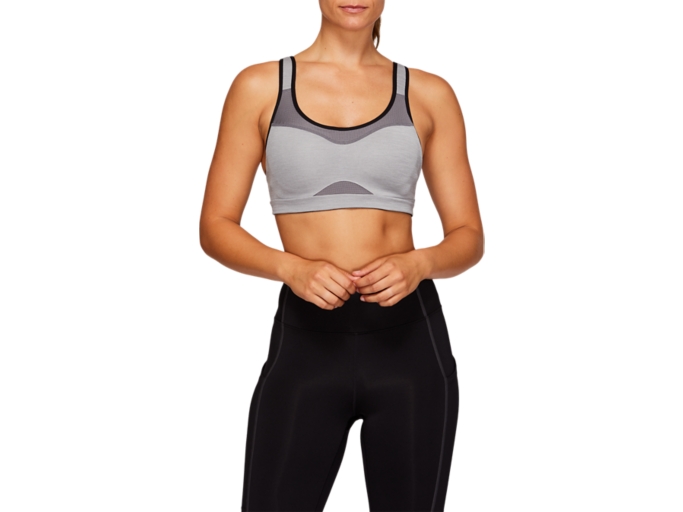 Adjust Bra | Dark Grey Heather | Sports Bras | ASICS