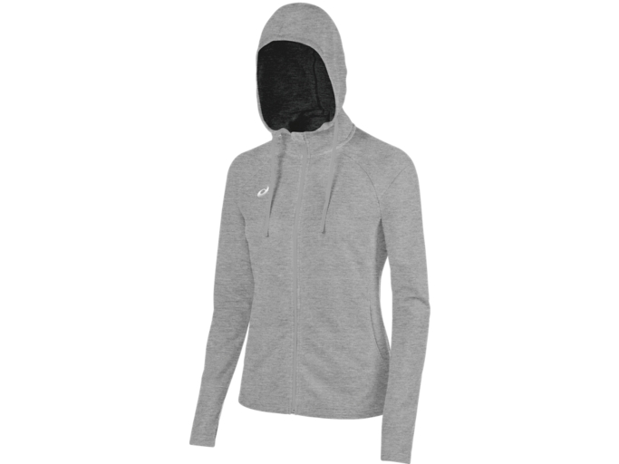 Team Everyday Jacket | Heather Grey | Jackets & Outerwear | ASICS